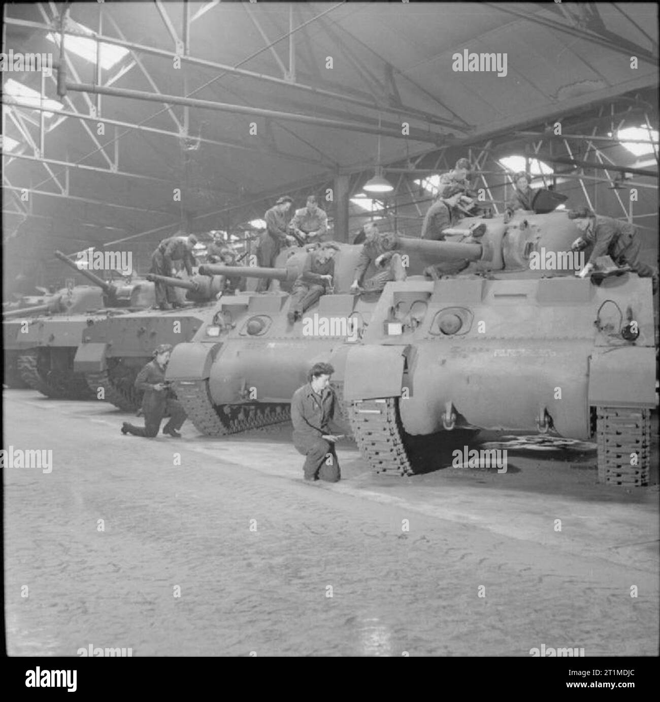 The British Army in the United Kingdom 1939-45 ATS women working on ...