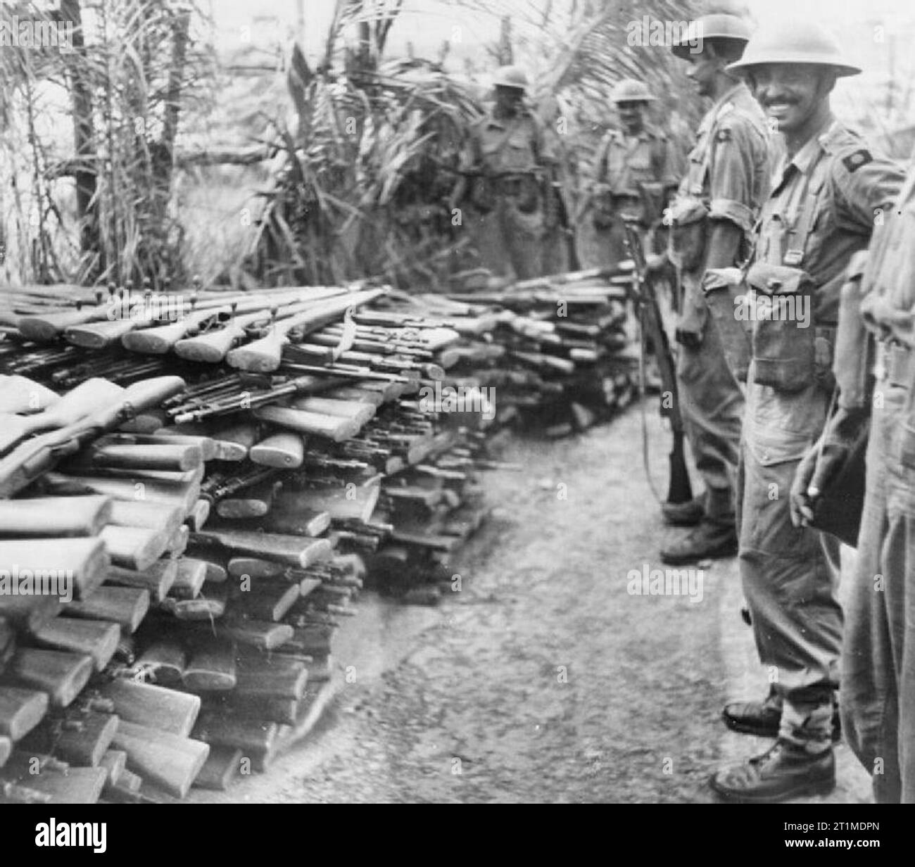 British Reoccupation of Singapore, 1945 Troops of the 5th Indian ...