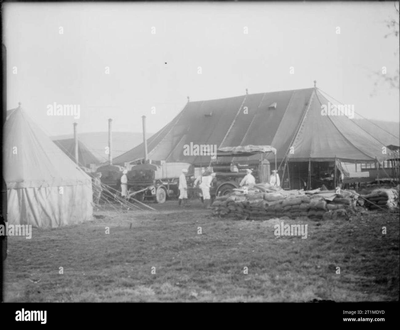 The British Army in the United Kingdom 1939-45 A mobile bakery at ...