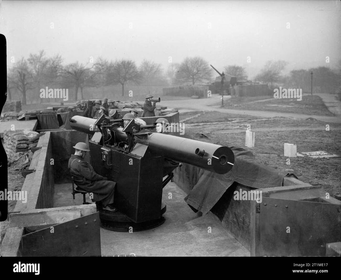 The British Army in the United Kingdom 1939-45 Range finder and ...