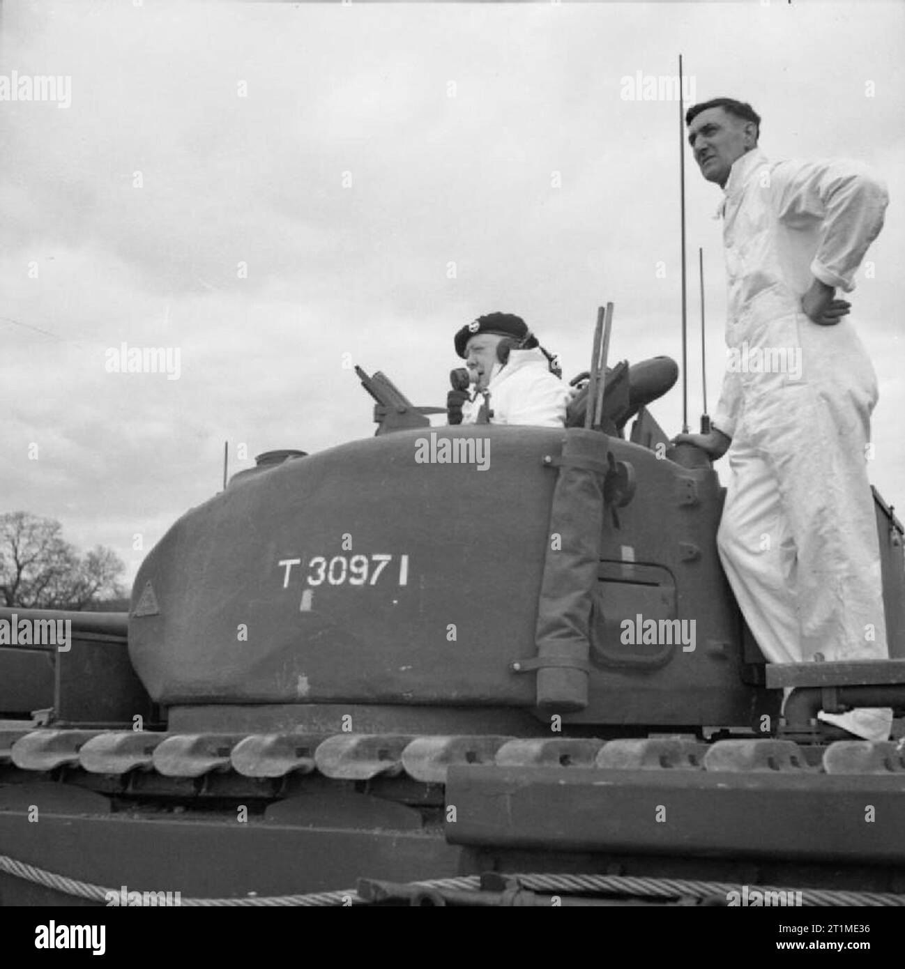 The British Army in the United Kingdom 1939-45 Winston Churchill in the ...