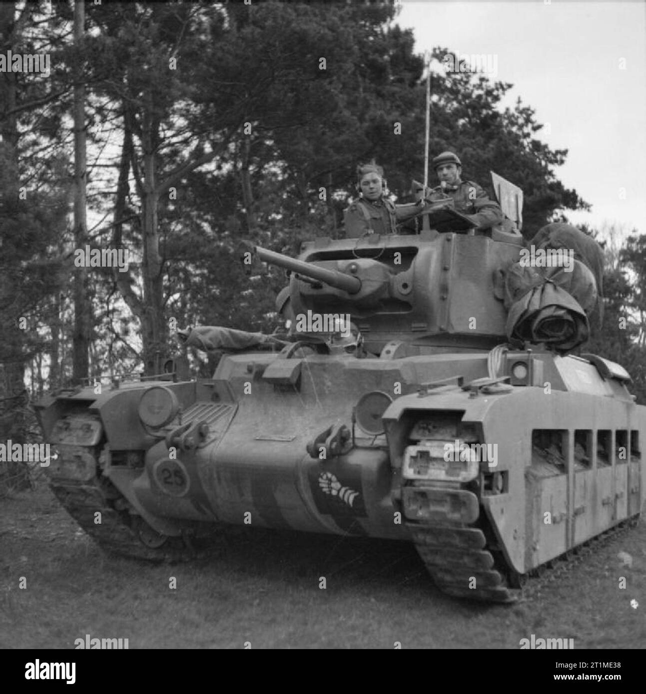 The British Army in the United Kingdom 1939-45 Matilda tank of 6th ...