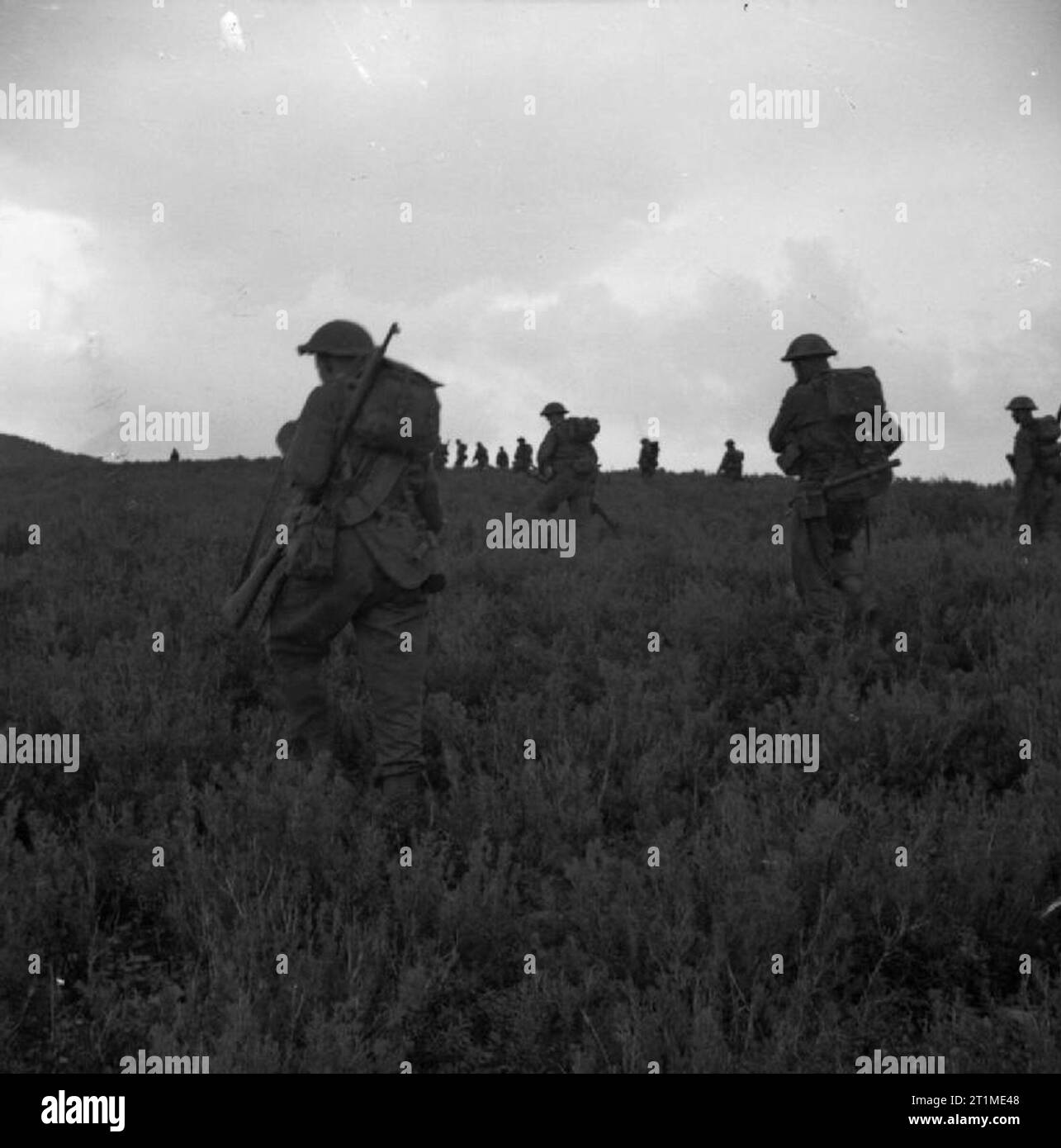 The British Army in Tunisia 1942 Infantry of 2nd Coldstream Guards ...