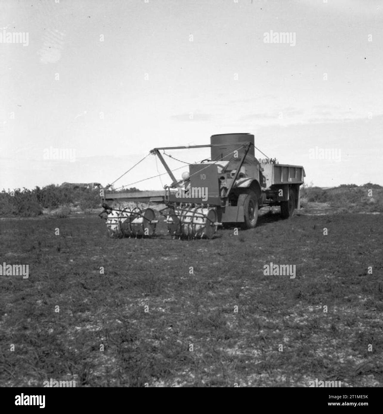 The British Army in Tunisia 1943 A special remote controlled mine ...