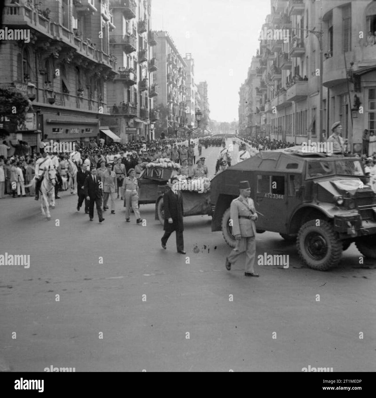 The British Mandate in Palestine 1917-1948 A scene at the funeral of ...