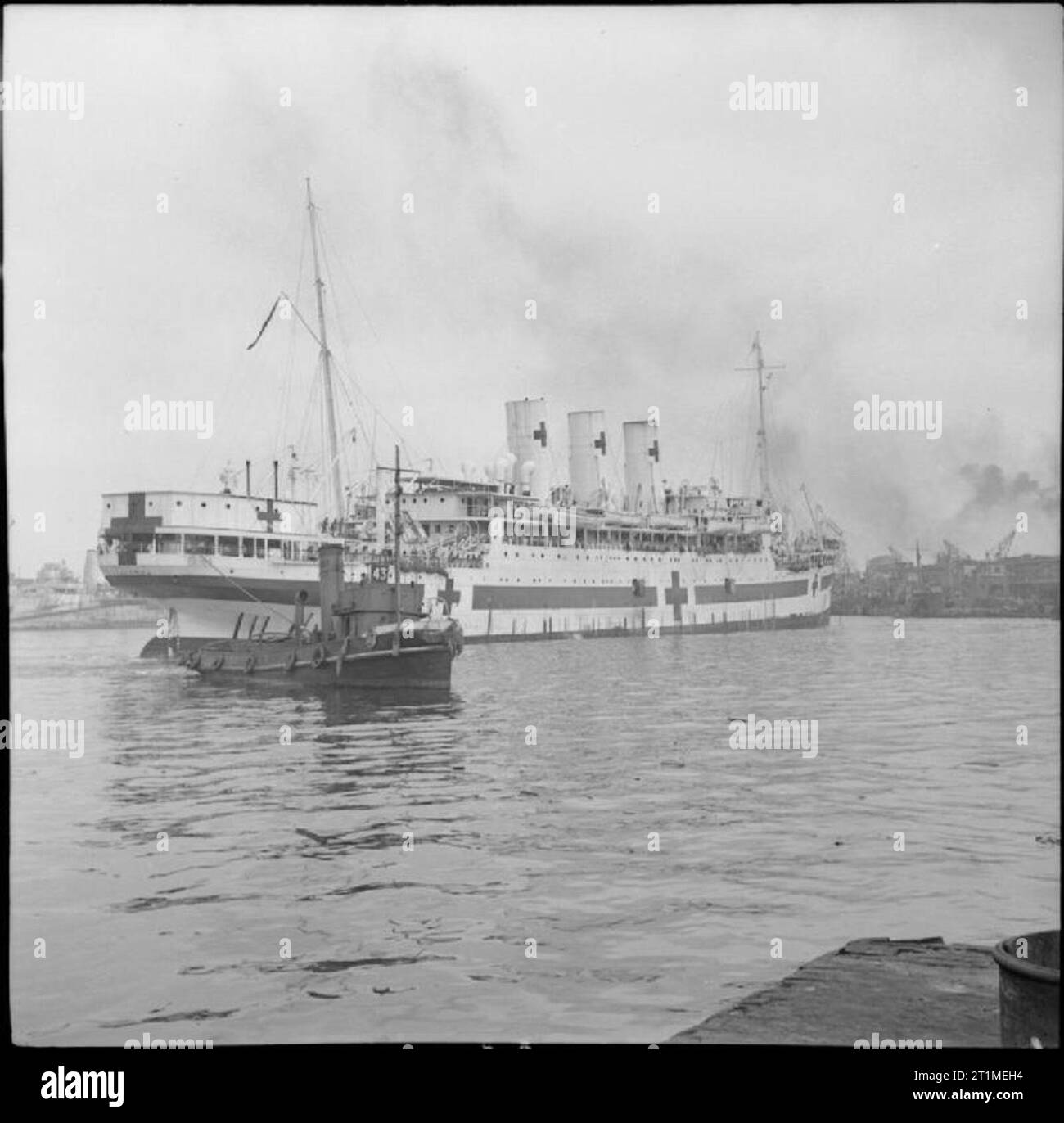 Hmhs Talamba Sailing into harbour Stock Photo - Alamy