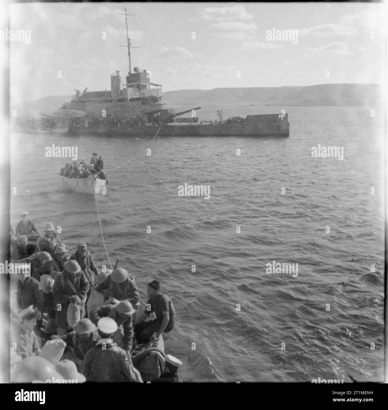 HMS Ladybird Stationary with a small boat in the foreground Stock Photo ...