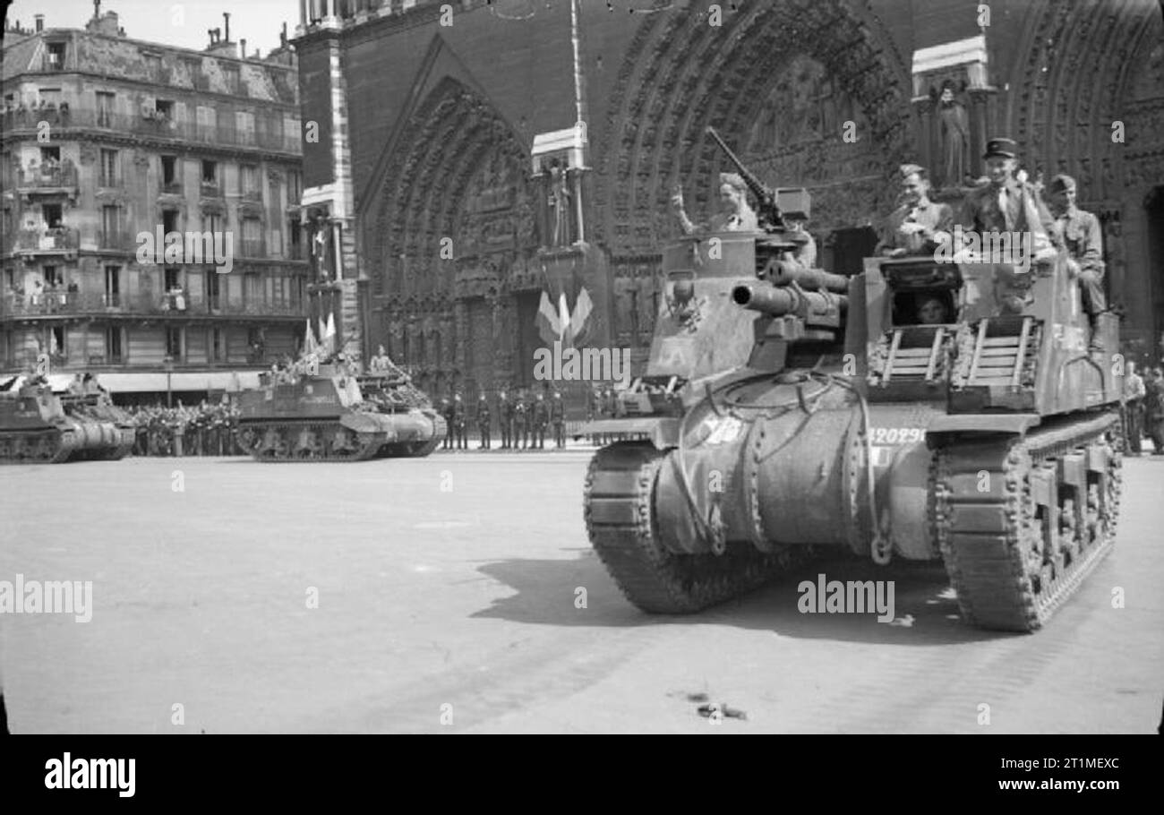 The Campaign in North-west Europe 1944-45 Priest 105mm self-propelled ...