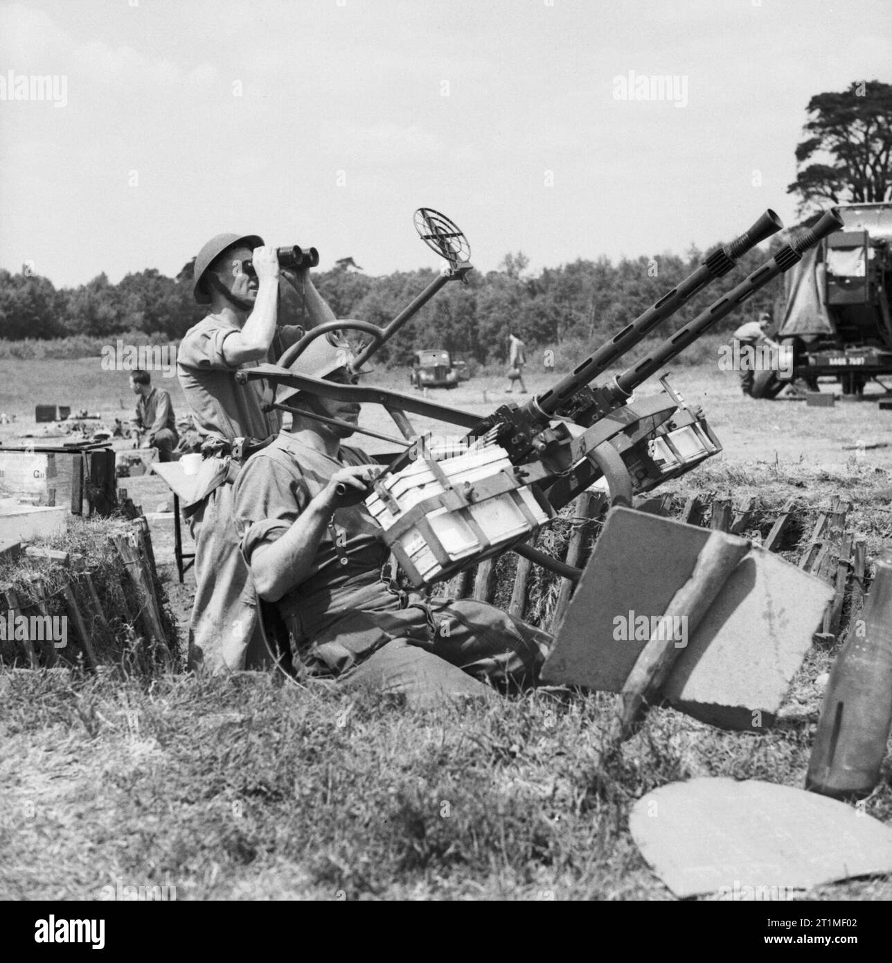Browning aircraft gun Black and White Stock Photos & Images - Alamy