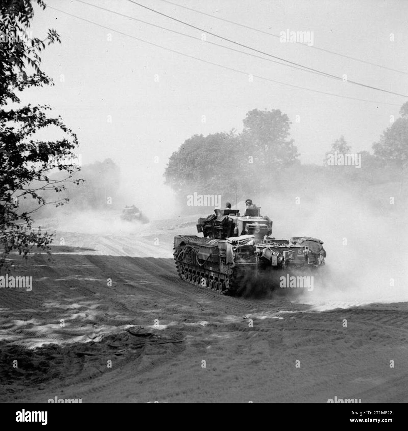 British Tanks in Nw Europe 1944-45 Churchill tanks of 6th Guards Tank ...
