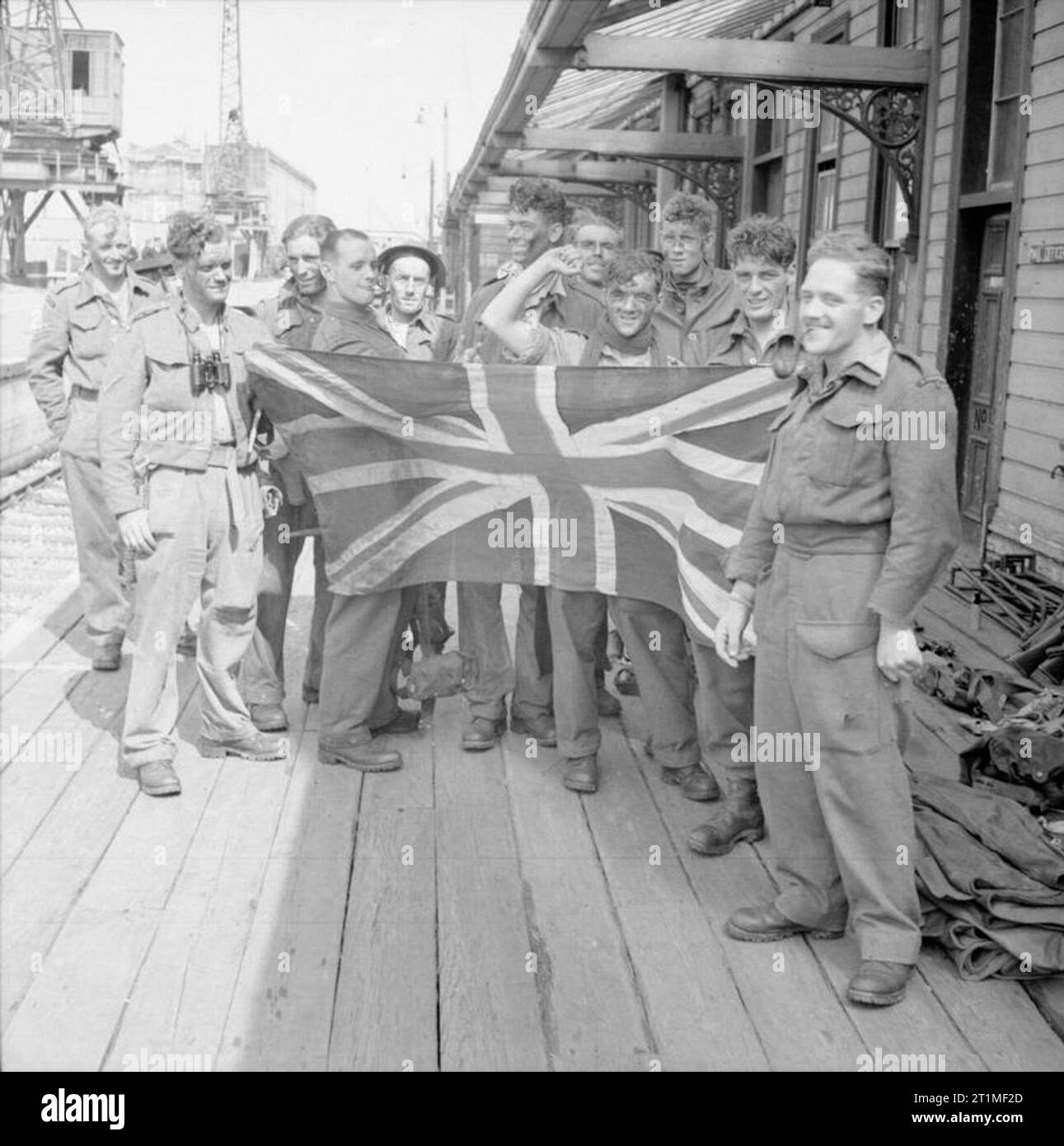 The Dieppe Raid, 19 August 1942 Some of the men who participated in the ...