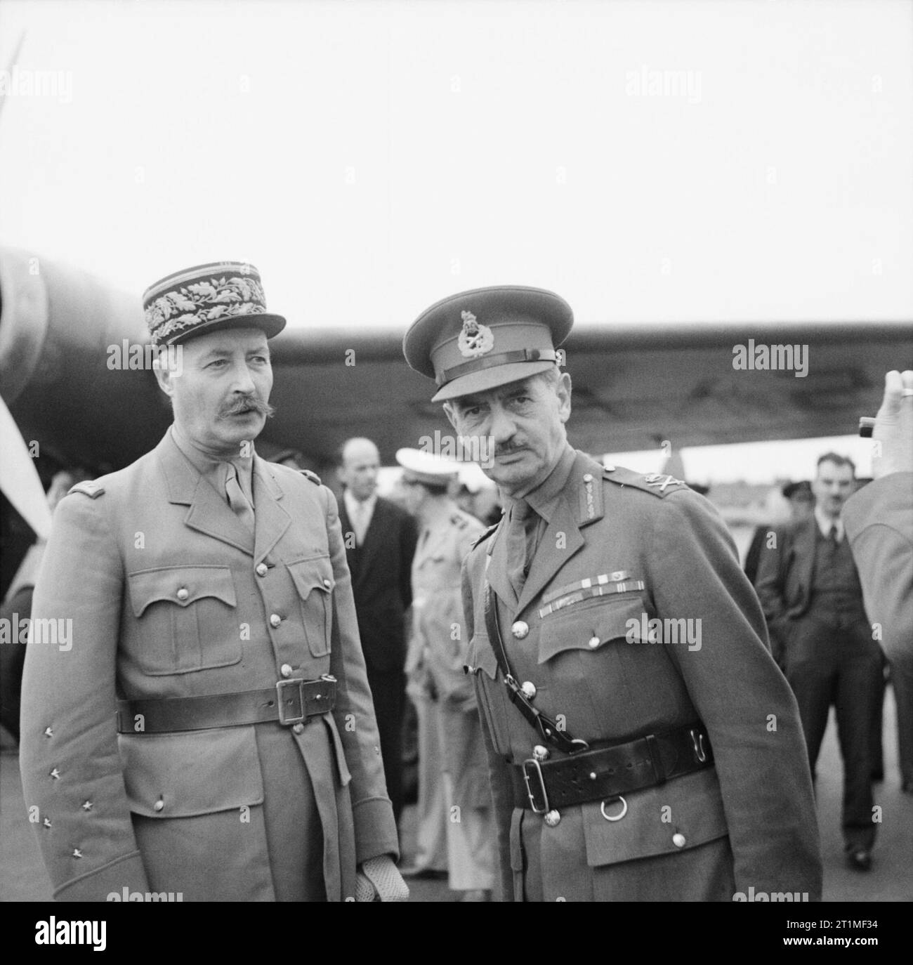 The Free French during the Second World War General Henri Giraud, joint ...