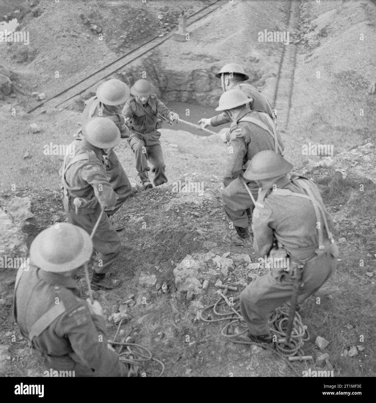 The Home Guard 1939-1945 The Home Guard: A Home Guard quarry platoon in ...