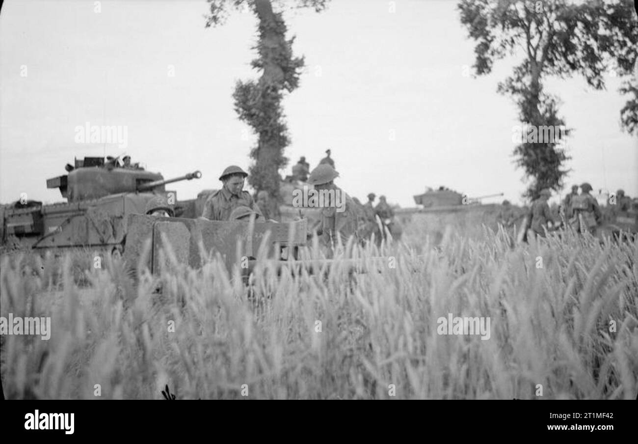 British Tanks Nw Europe 1944-45 Churchill tanks of 7th Royal Tank ...