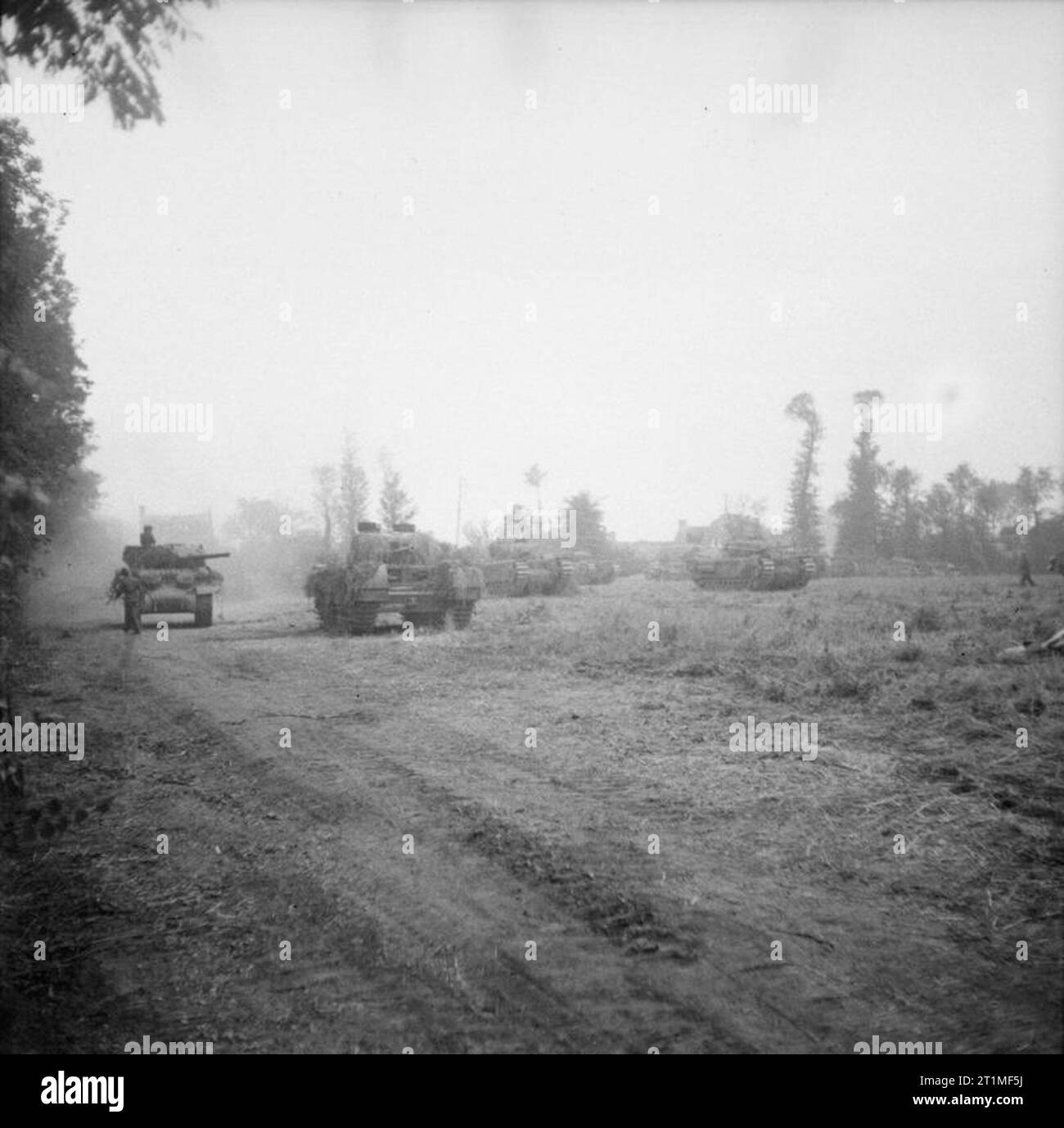 British Tanks Nw Europe 1944-45 Churchill tanks of 31st Tank Brigade ...