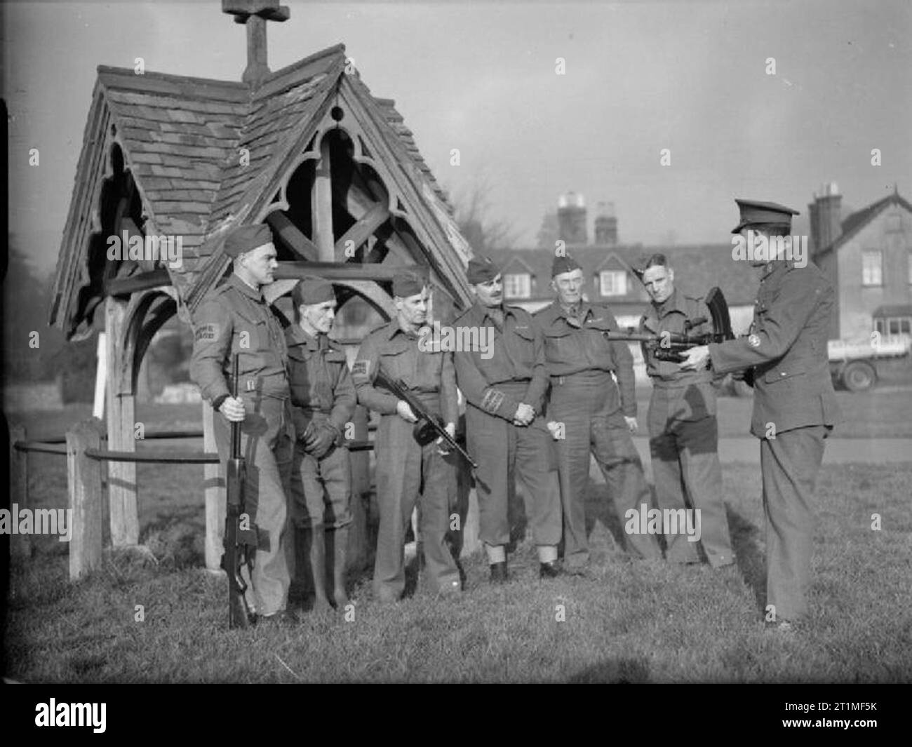 The Home Guard in the Second World War Members of the Home Guard ...
