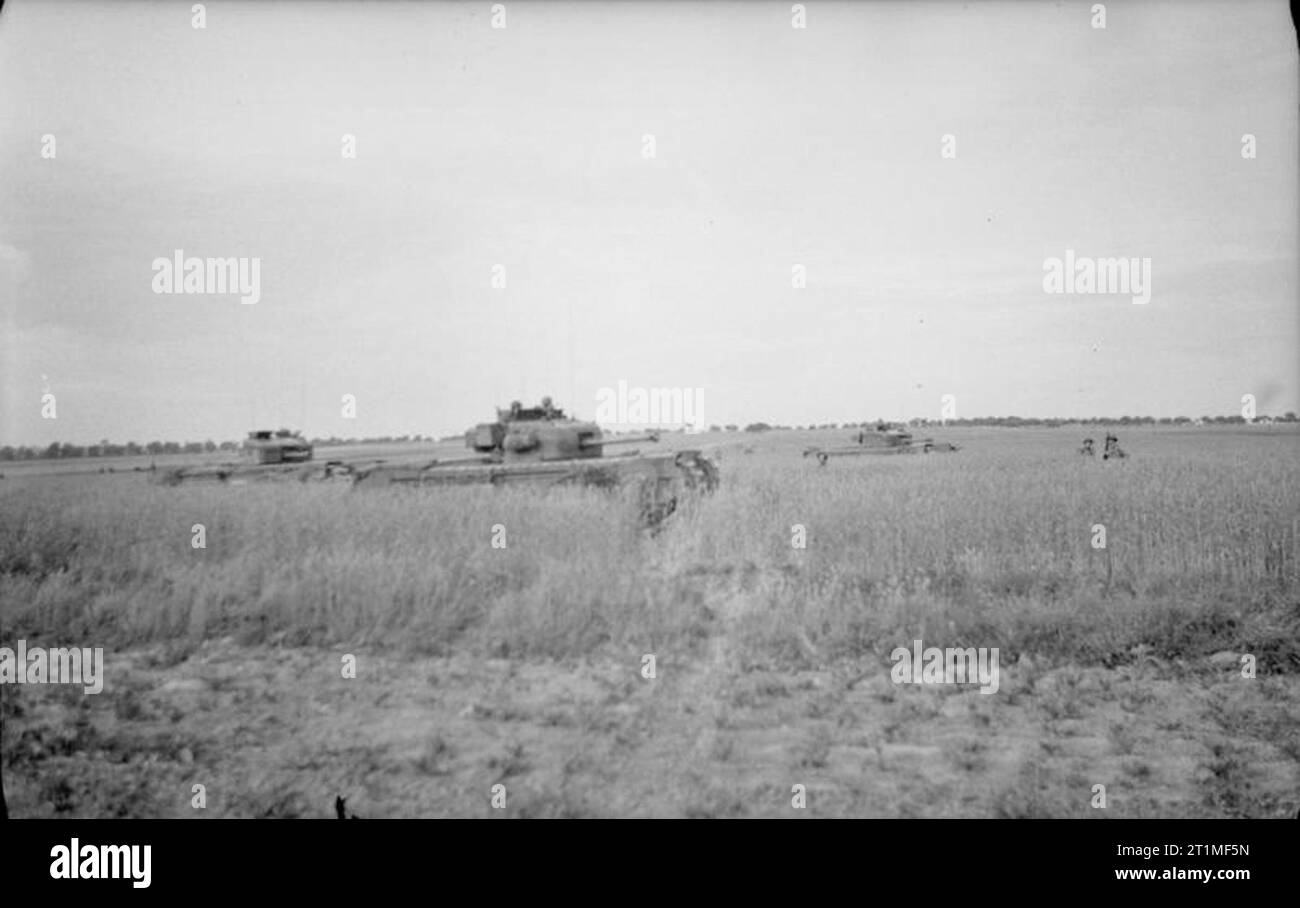 British Tanks Nw Europe 1944-45 Churchill tanks of 7th Royal Tank ...