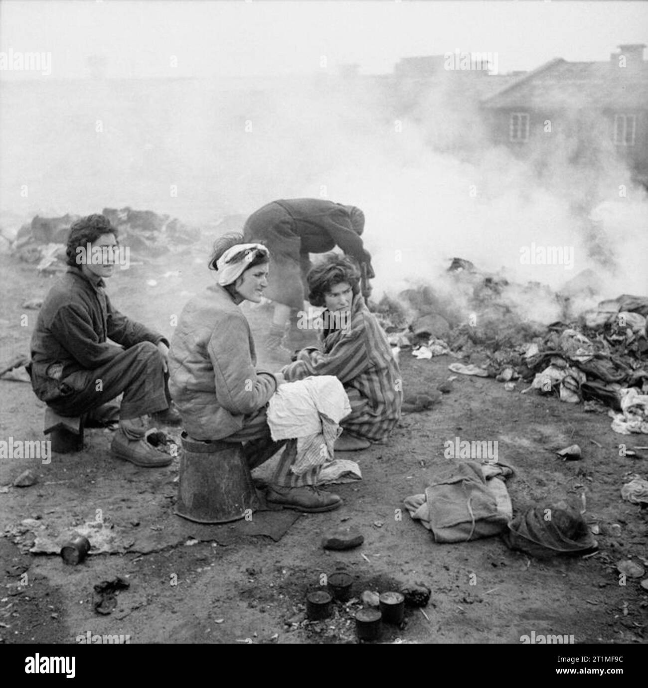 The Liberation of Bergen-belsen Concentration Camp, April 1945 Women ...