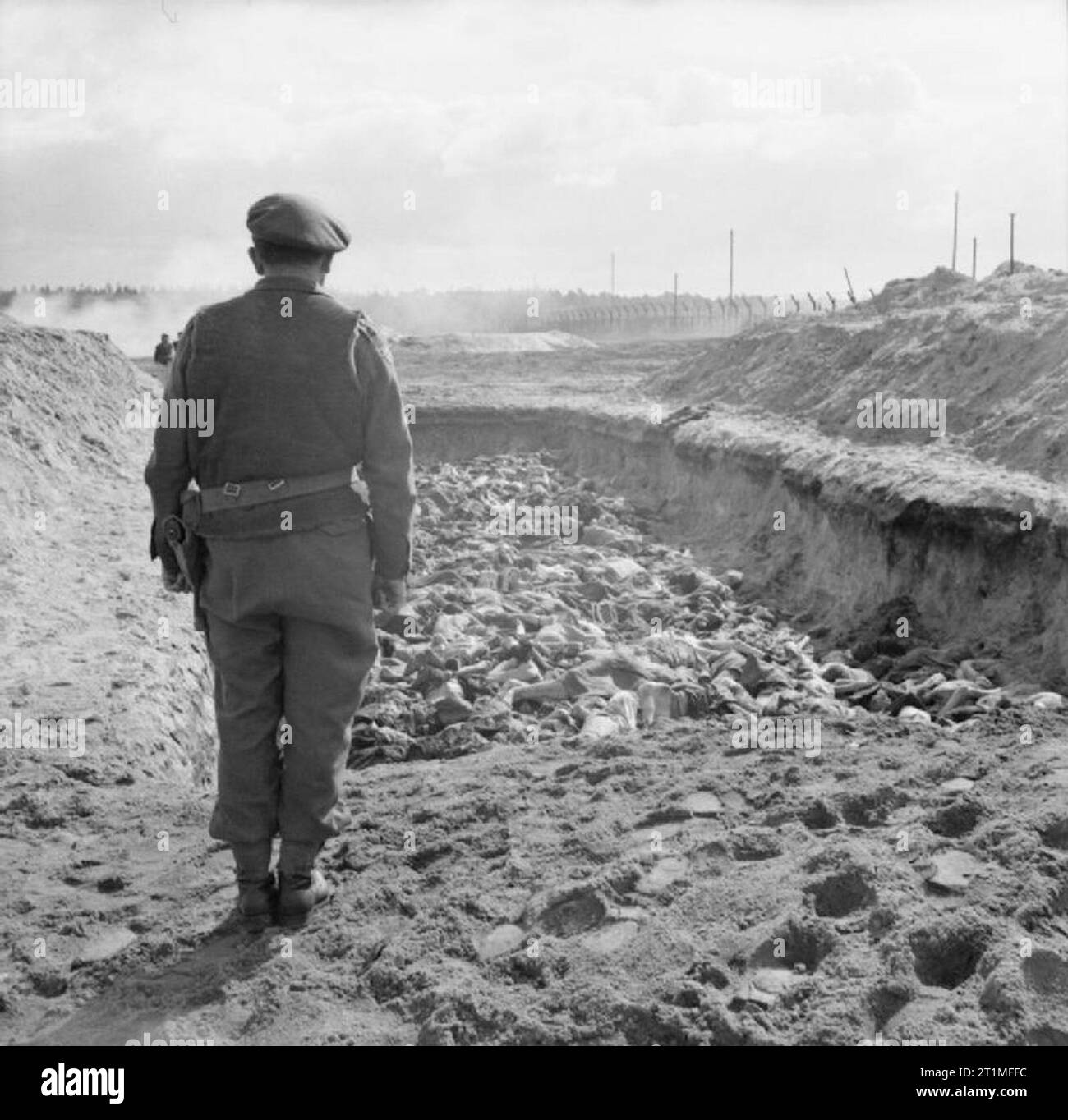 The Liberation of Bergen-belsen Concentration Camp, April 1945 A ...