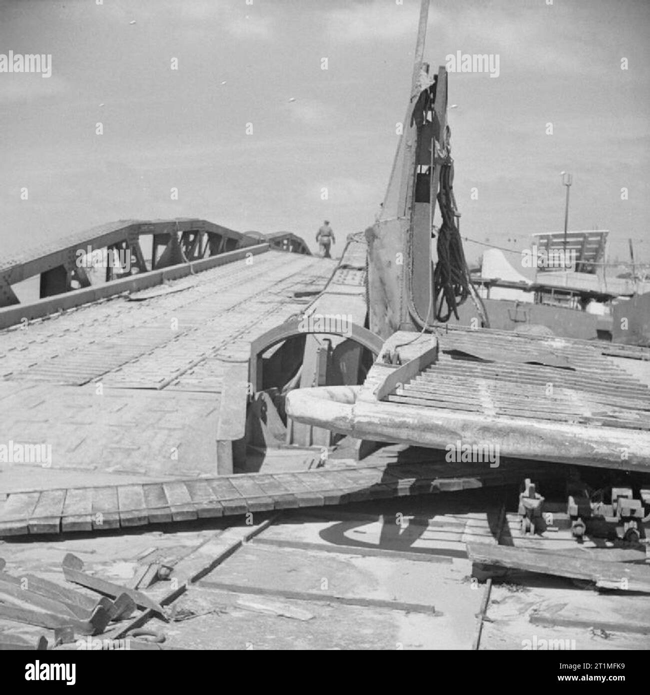 The Mulberry Harbour On 19 June 1944, a fierce storm blew up from the ...