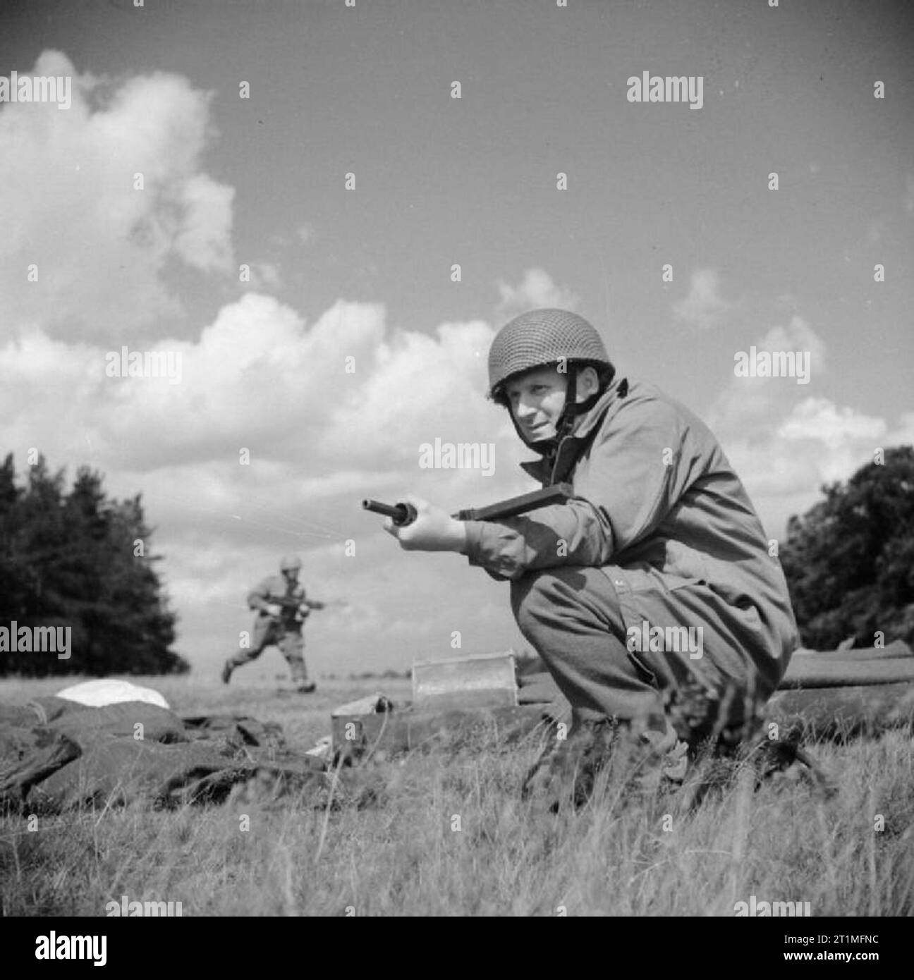 The Parachute Regiment in Training, Ringway, August 1942 Paratrooper ...