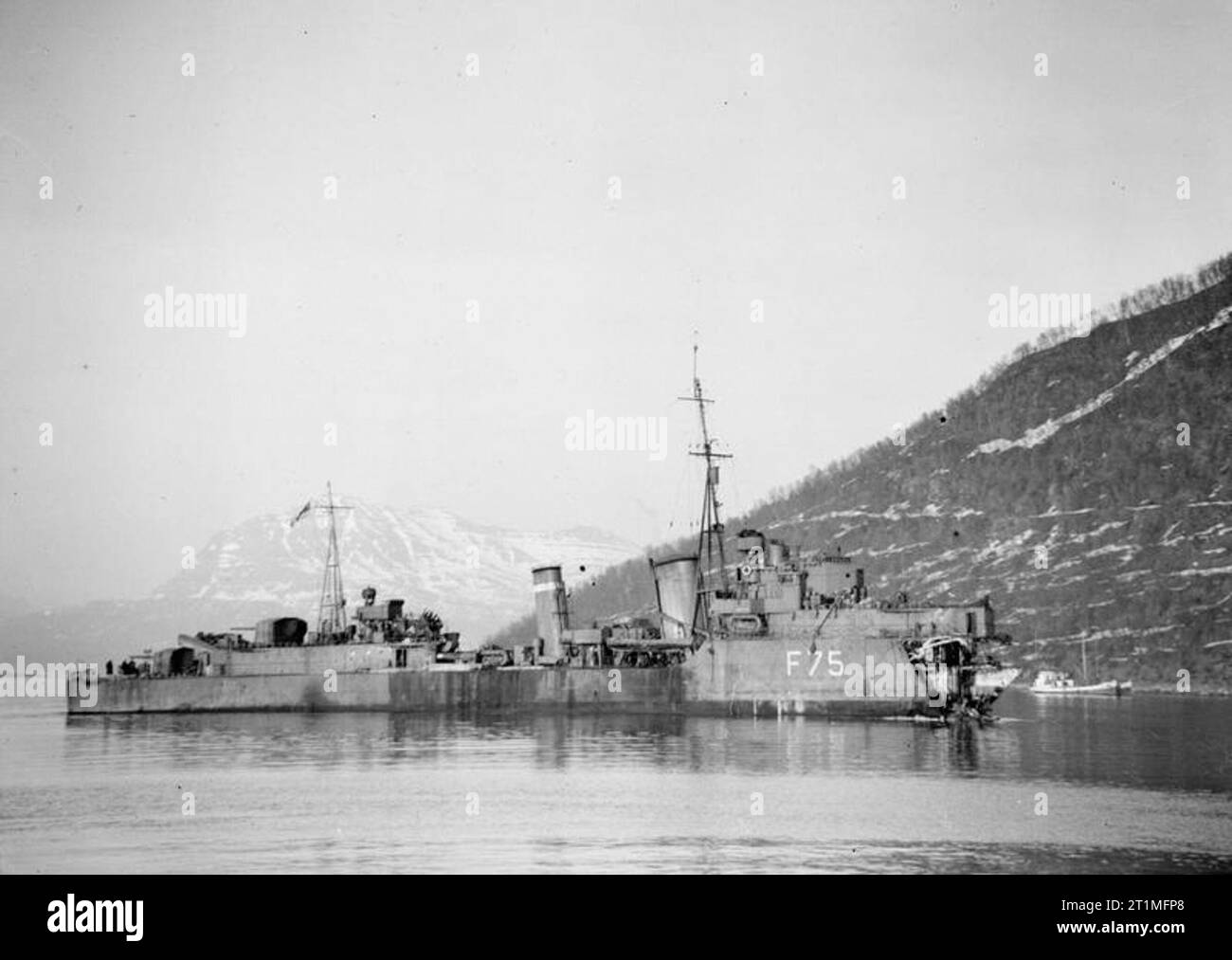 The Norwegian Campaign 1940- Naval Operations The Second Battle of ...