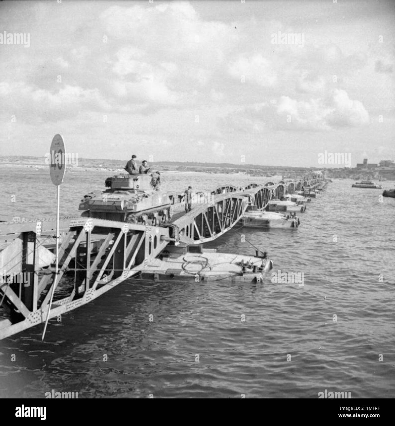 The Polish Army in Normandy 1944 Sherman tank of the 1st Polish ...