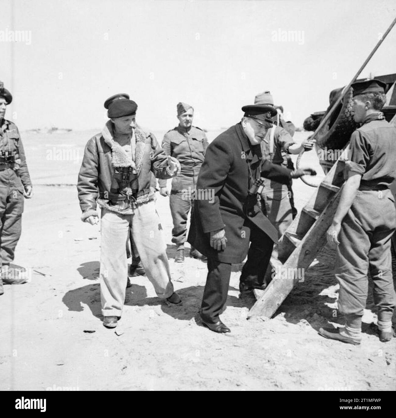 The Prime Minister's Visit To Normandy 12 June 1944 General Sir Bernard ...