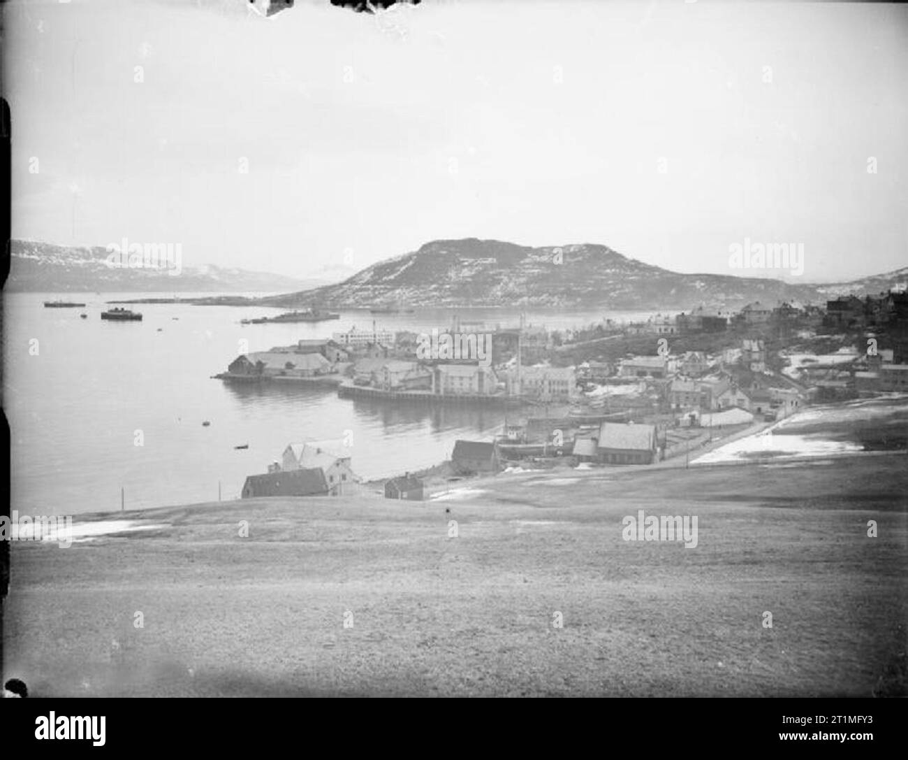 The Royal Navy during the Second World War View of one of the Norwegian ...