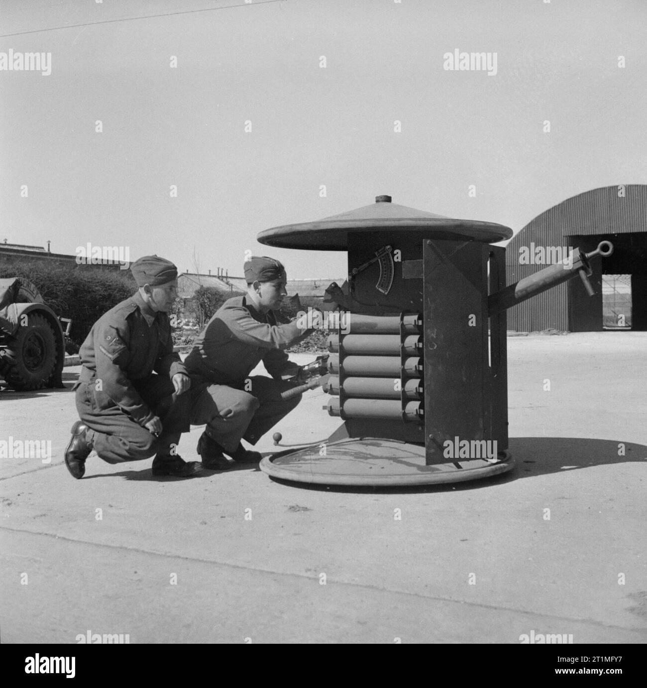 The Smith Three Inch Mobile Gun The Smith gun in the firing position ...
