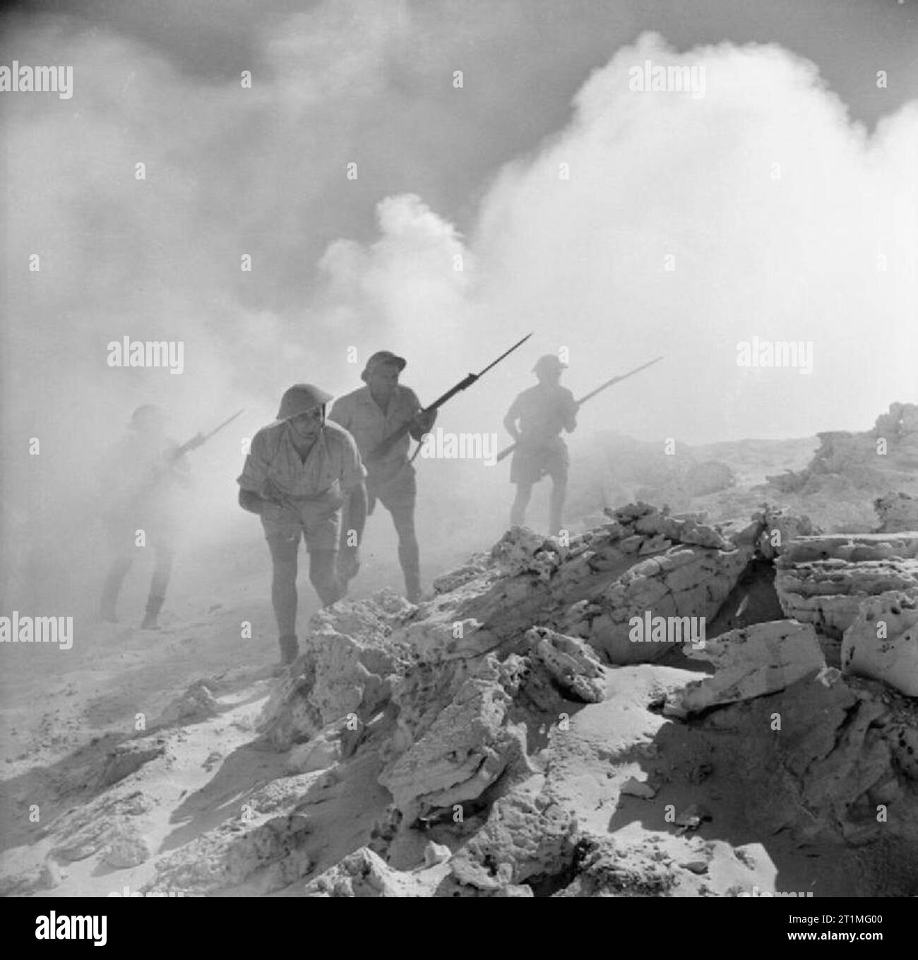 Campaign in North Africa 1940 - 1943 'Australians storm a strongpoint ...