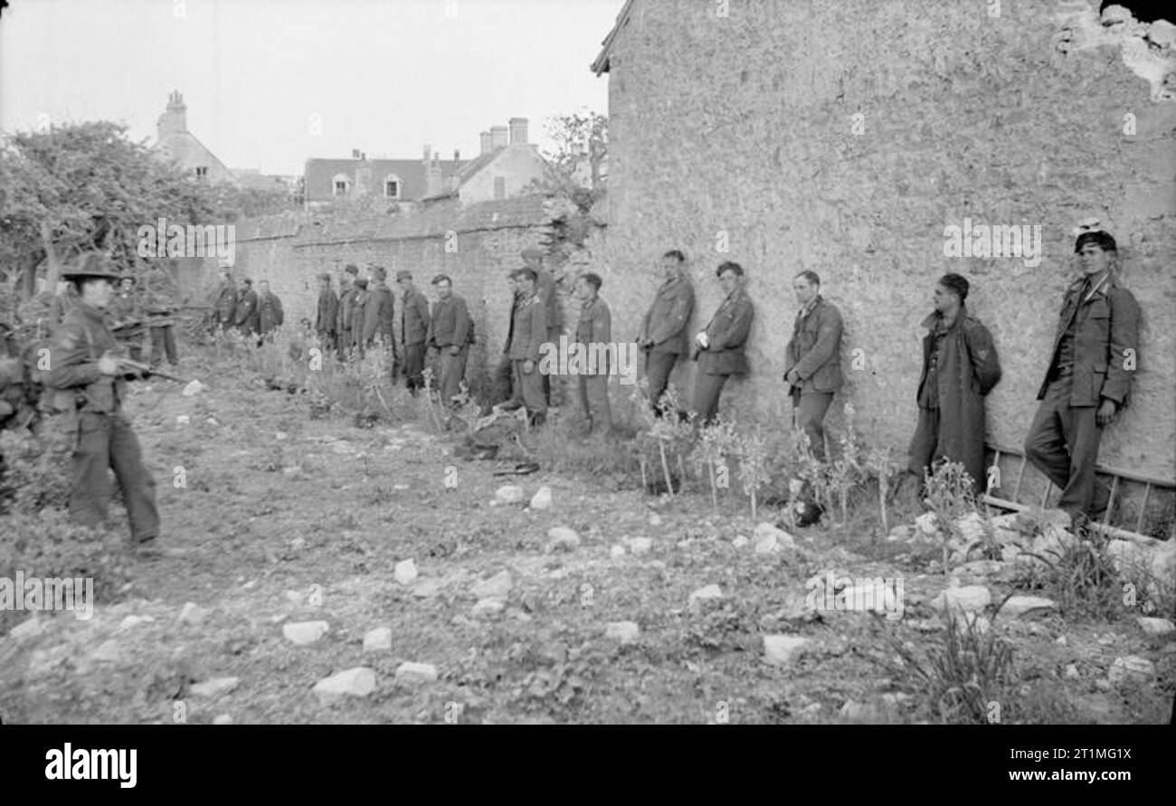 Canadian Forces in the Normandy Campaign 1944 German prisoners captured ...