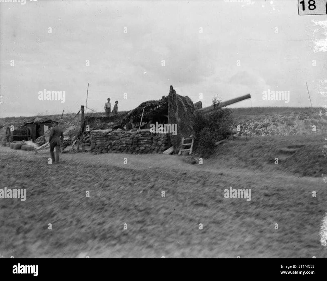 The Battle of the Somme, July - November 1916 Battle of Albert. 6-inch ...