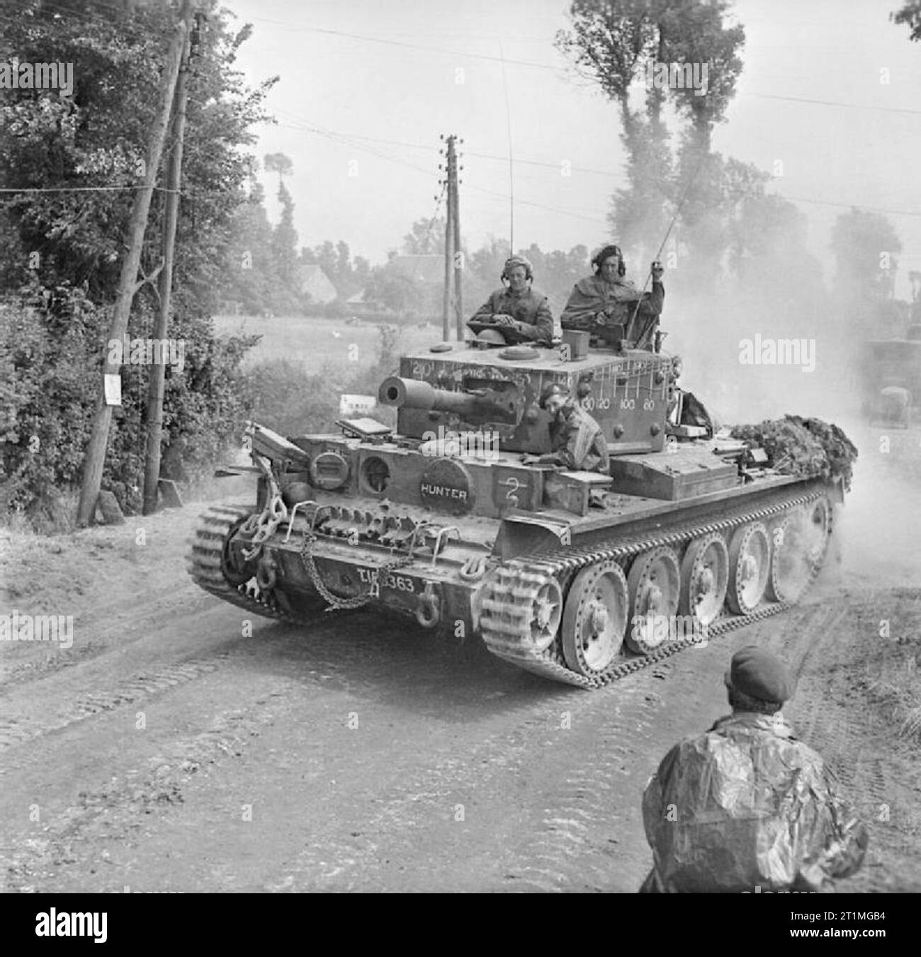 Centaur IV tank of 'H' Troop, 2nd Battery, Royal Marine Armoured ...