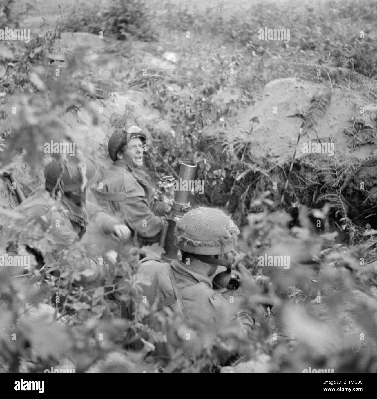 War Office Second World War Official Collection Allied paratroopers in ...