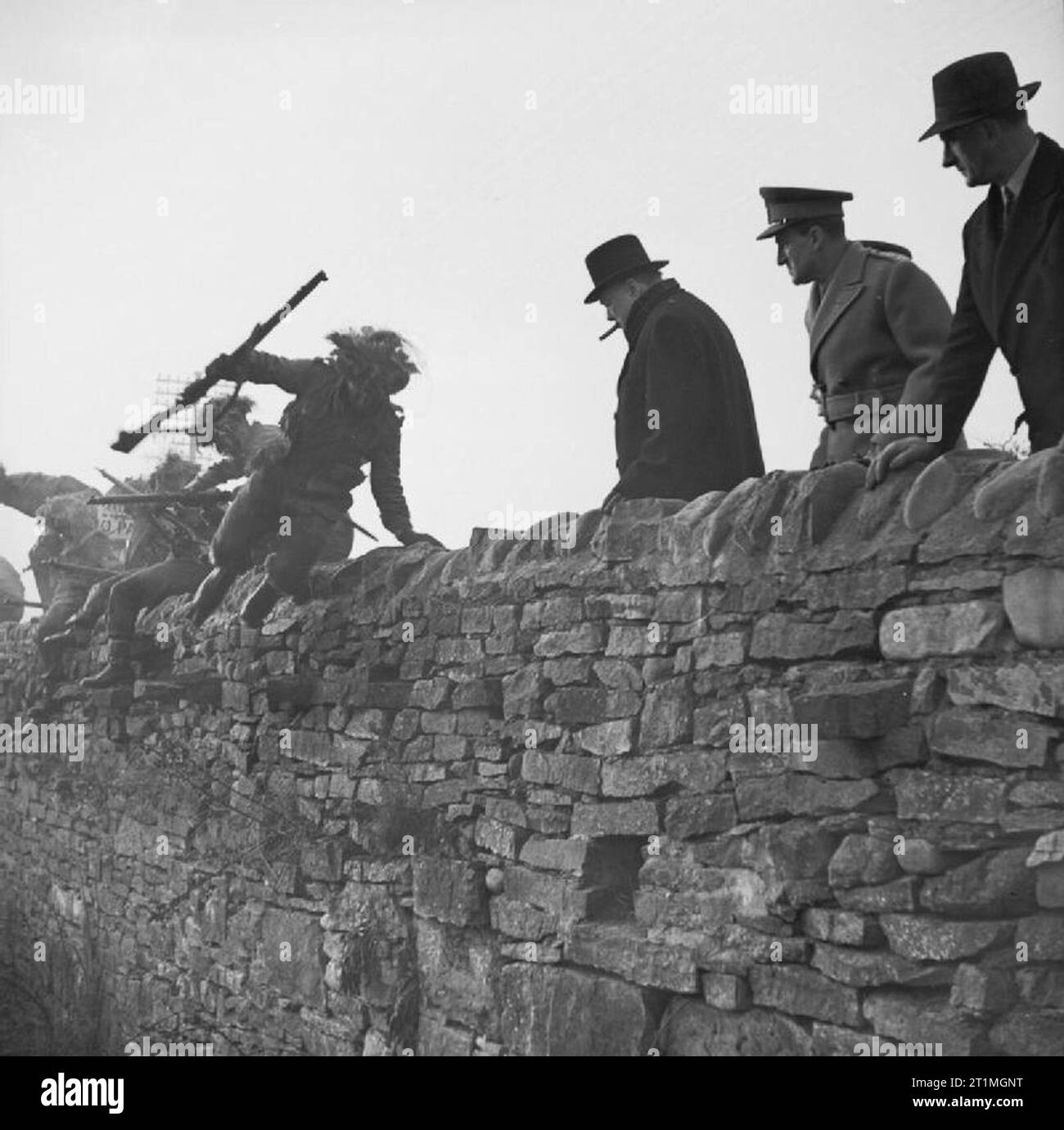 Winston Churchill during the Second World War in the United Kingdom The ...