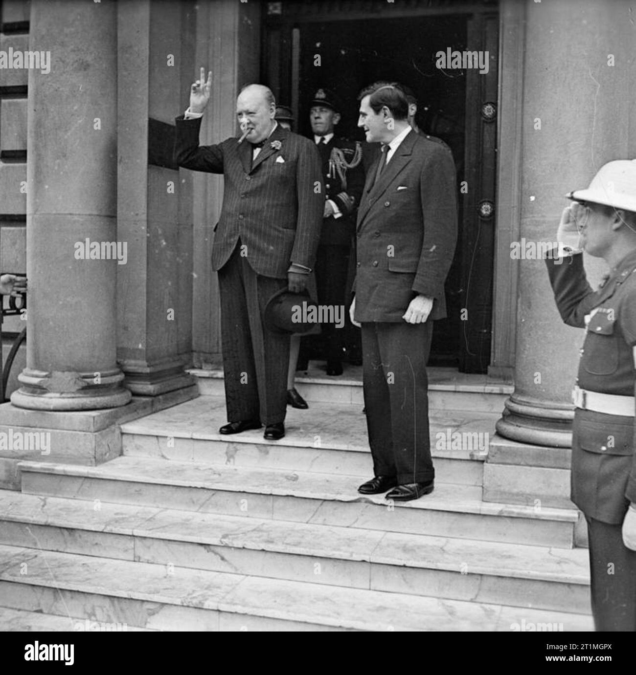 Winston Churchill during the Second World War in the United Kingdom The ...