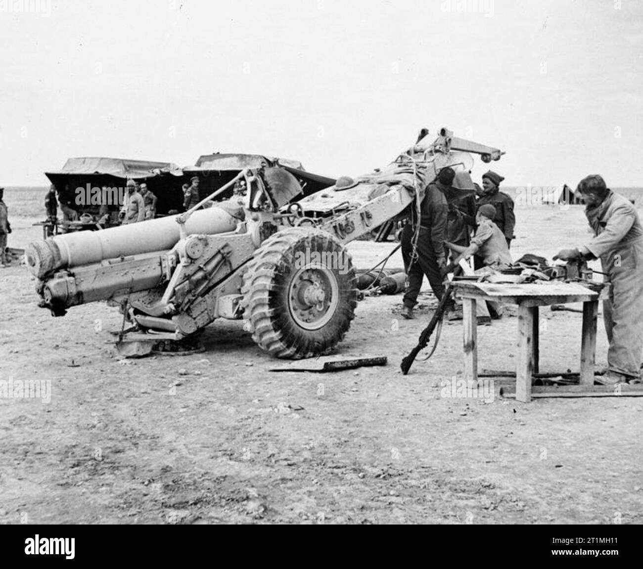 Commonwealth Forces in North Africa 1941 Mobile Workshop engineers ...