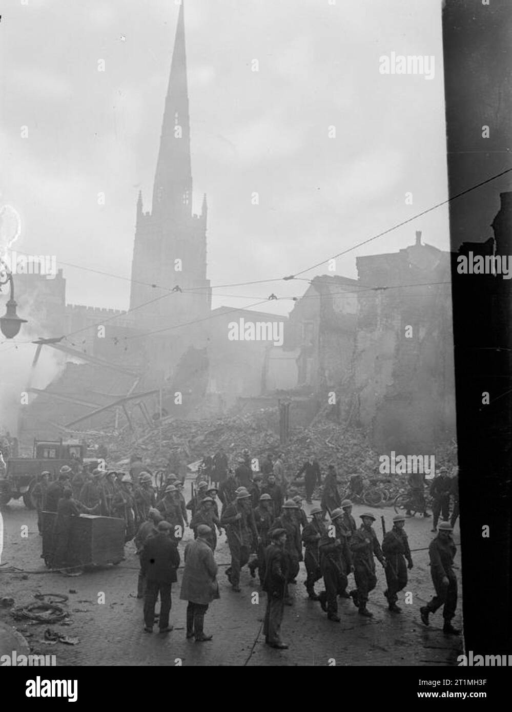Operation Moonlight Sonata- Bomb Damage in Coventry, November 1940 ...