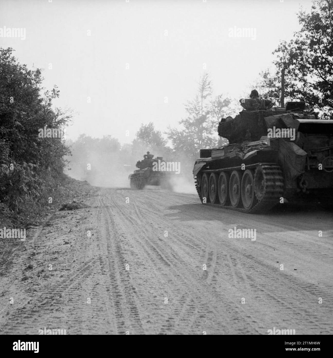 Cromwell Tanks in Nw Europe 1944-45 6th Armoured Division, taken 8th ...