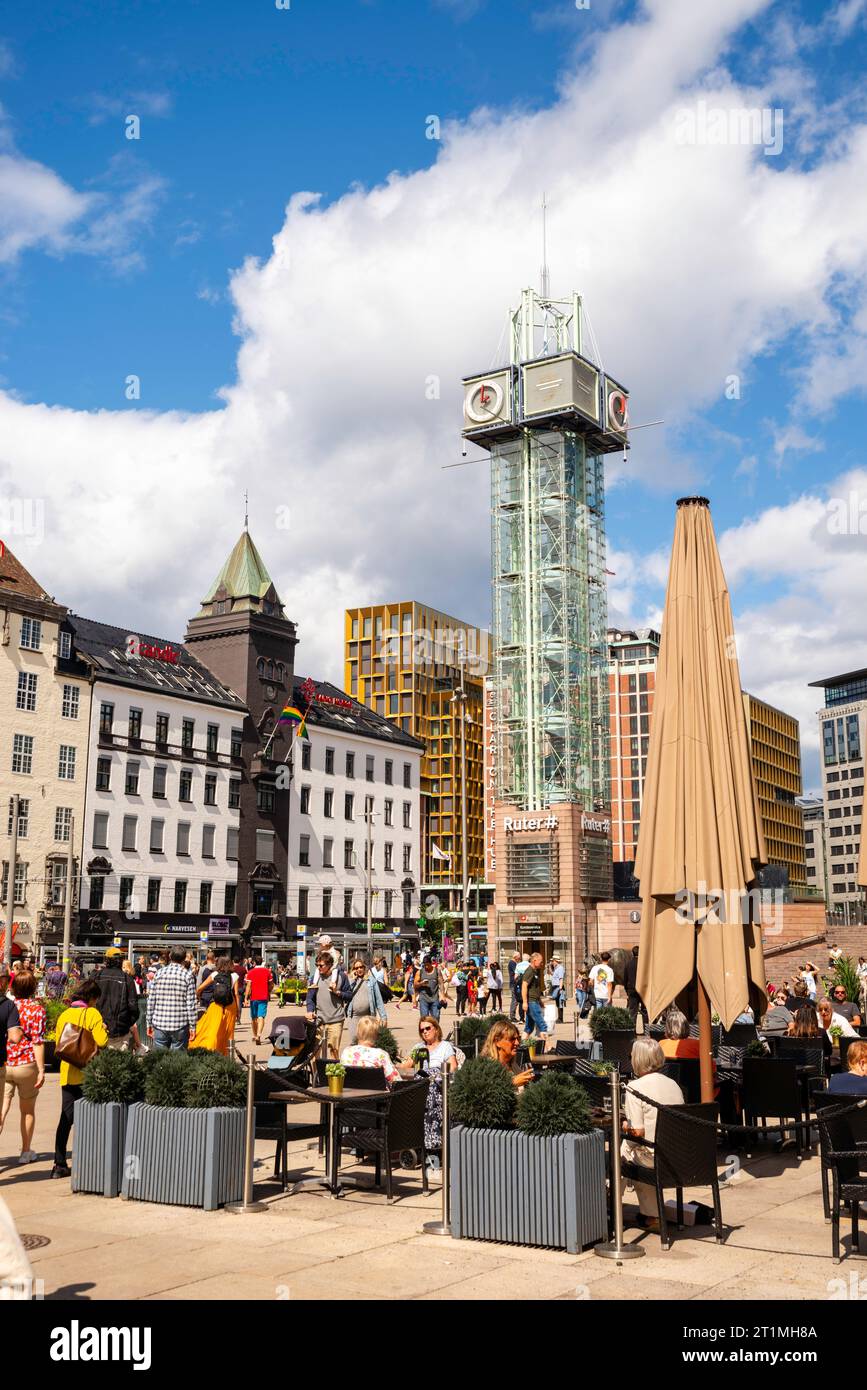 Plaza jernbanetorget hi-res stock photography and images - Alamy