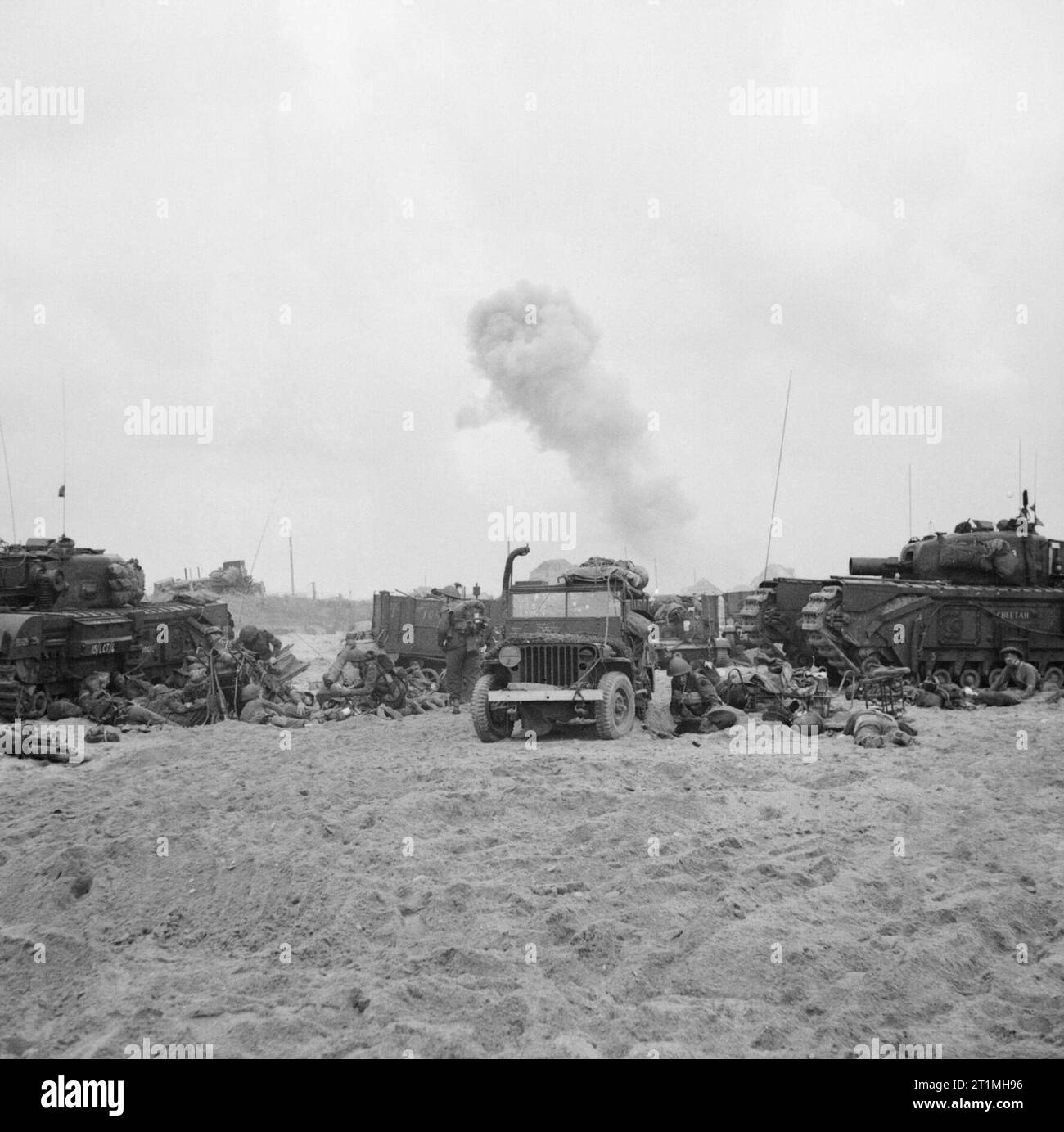 D-day - British Forces during the Invasion of Normandy, 6th June 1944 ...