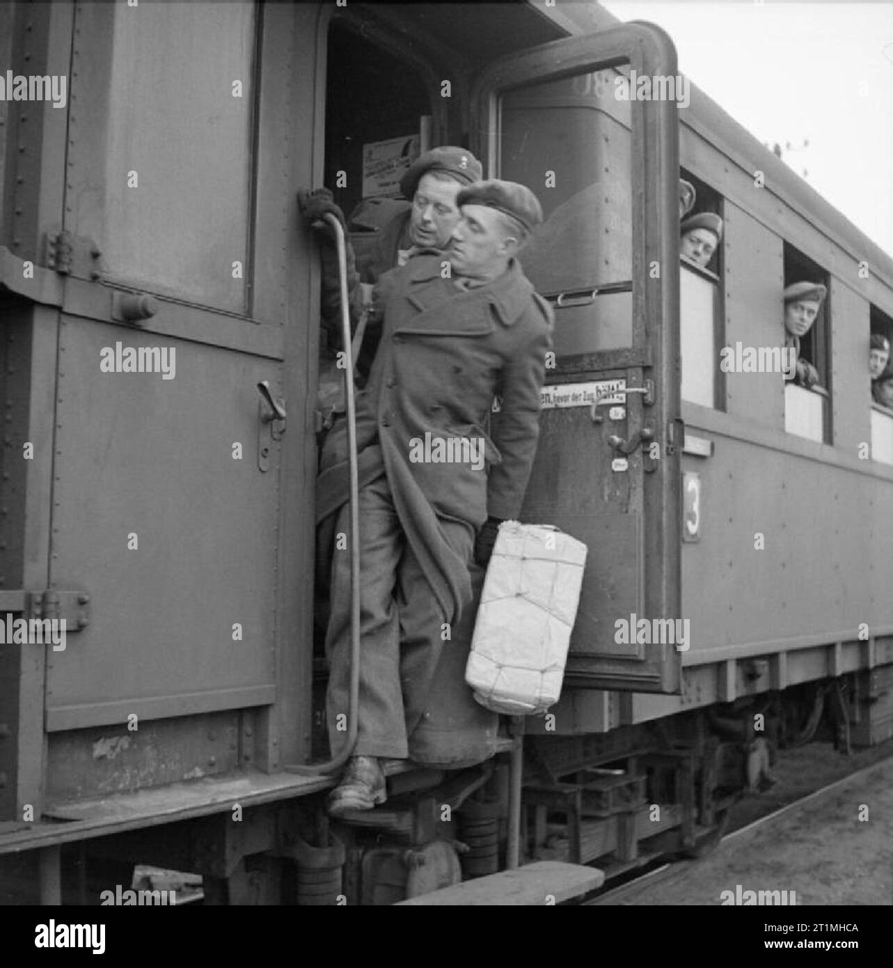 Demobilisation of the British Army The four millionth British soldier ...