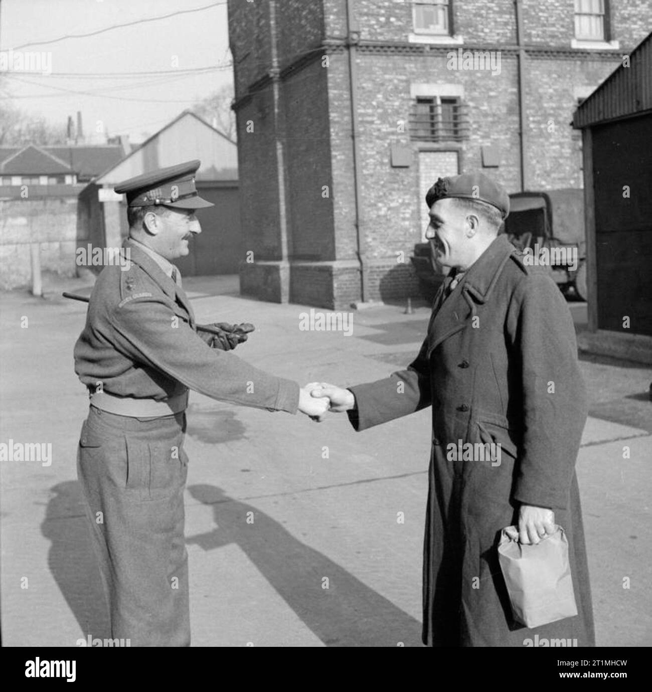 Demobilisation of the British Army The four millionth British soldier ...