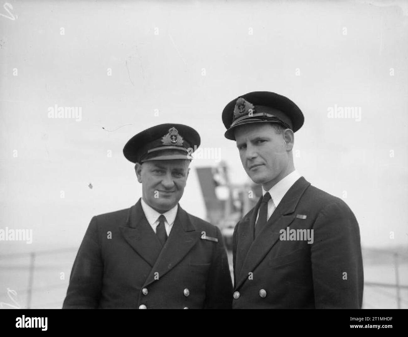Hunt class destroyer Black and White Stock Photos & Images - Alamy