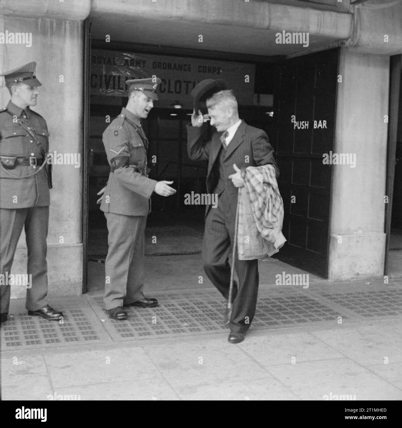 Demobilisation of the British Army Mr Bill Krepper, late of the Pioneer ...
