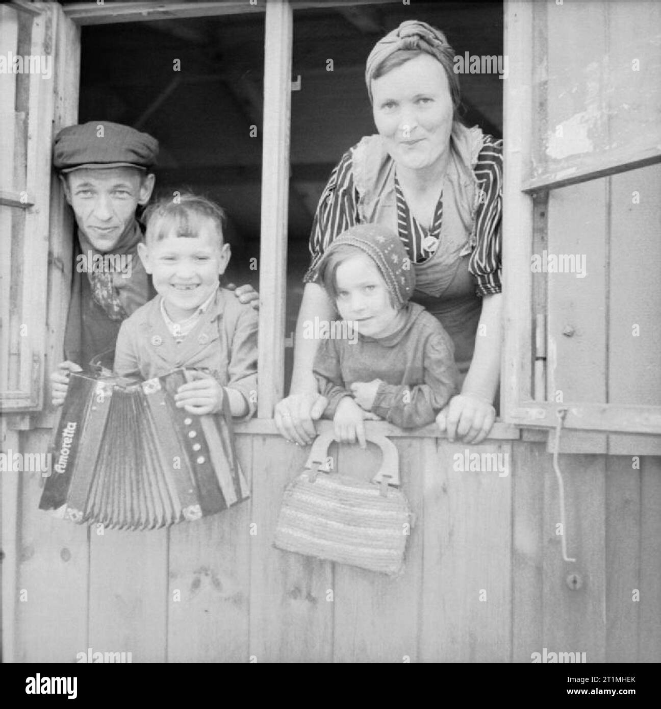 Displaced persons camp 1945 hi-res stock photography and images - Alamy