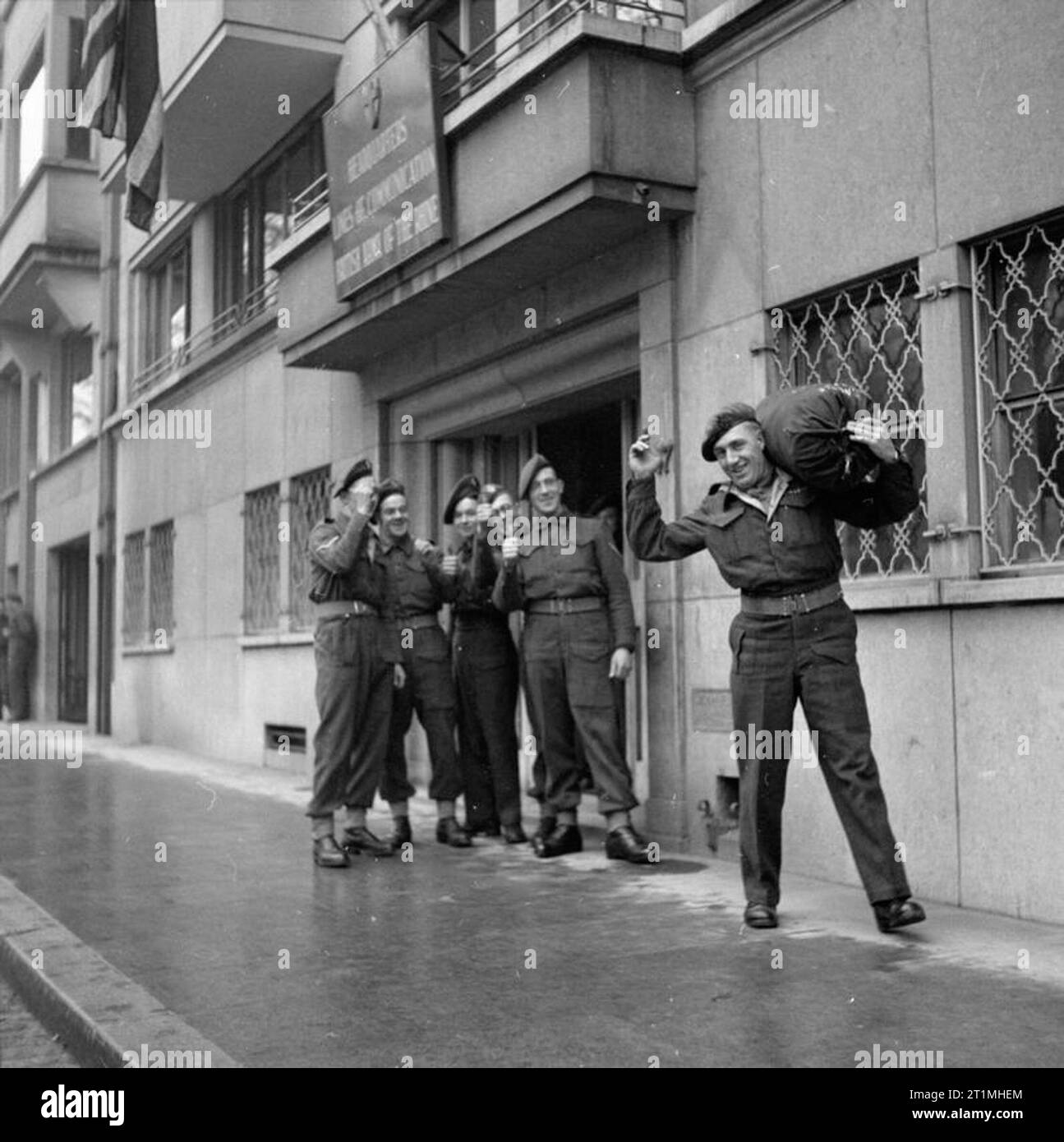 Demobilisation of the British Army The four millionth British soldier ...