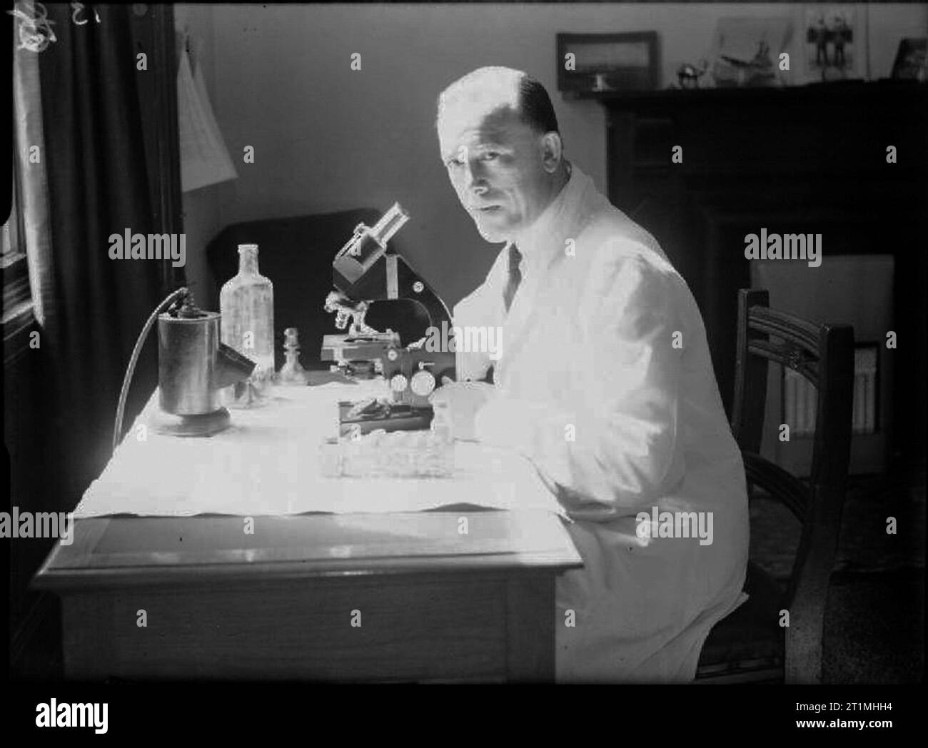 Penicillin Production at the Royal Navy Medical School, Clevedon ...