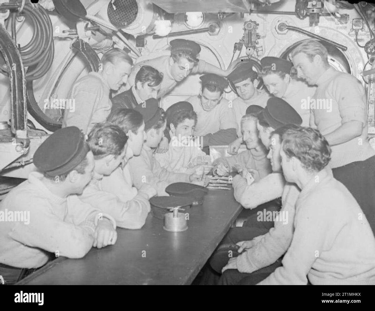 British Submarine Sceptre Comes Home. 3 November 1944, Holy Loch ...